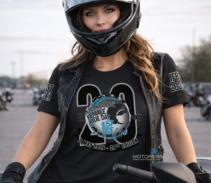 International Female Ride Day 2026: Official 20th Edition Tees ...